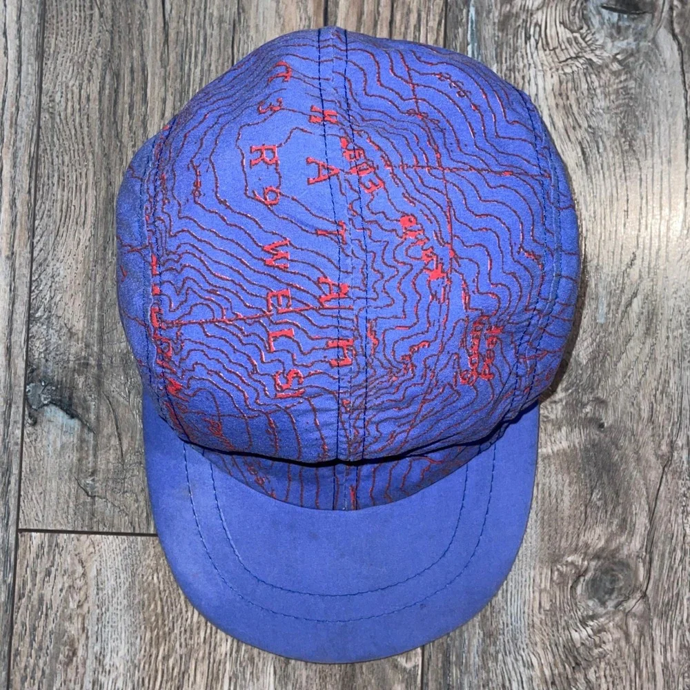L.L. Bean | Accessories | Vintage Ll Bean Kids Topographic Map 5 Panel ...